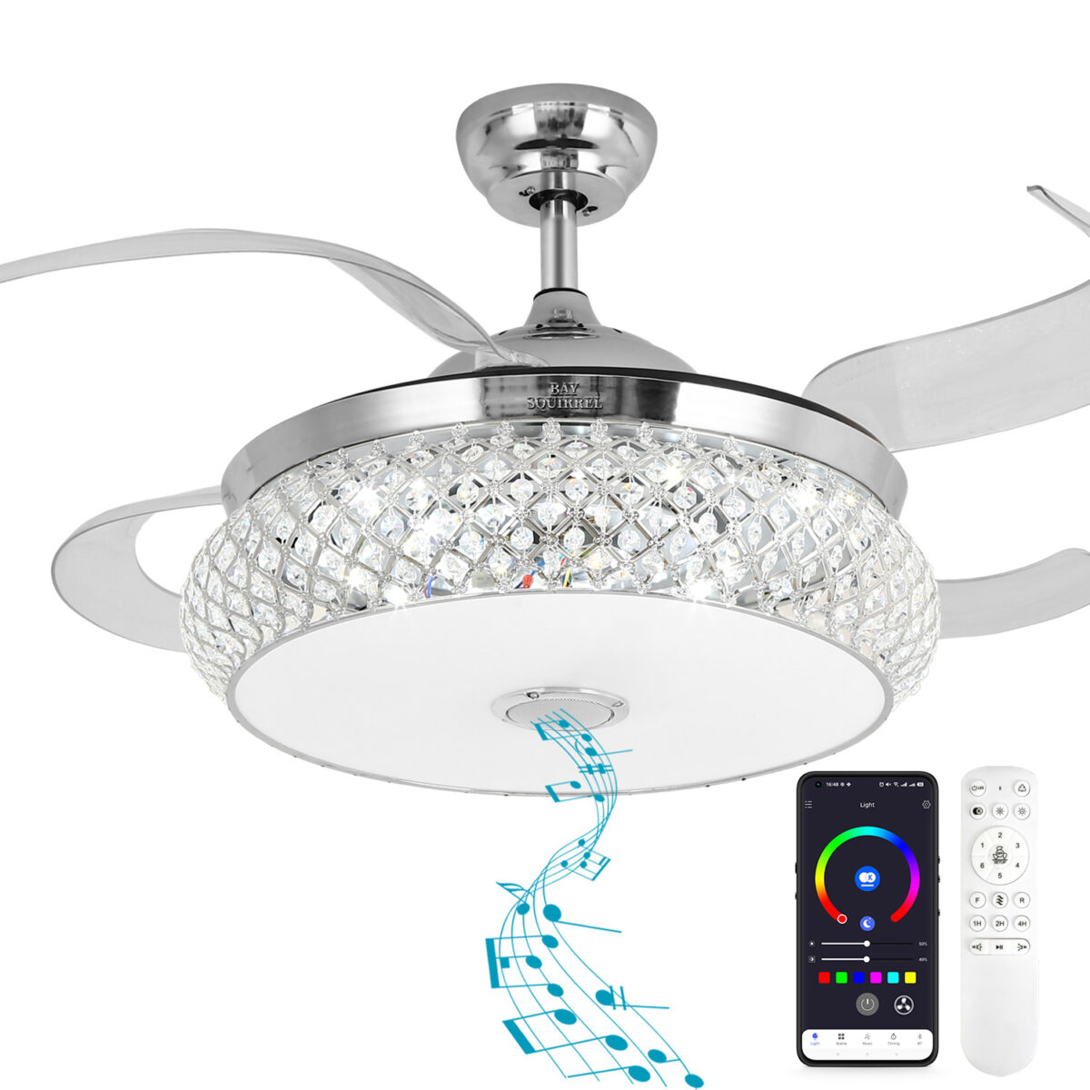 Ceiling Fan with Light – BAYSQUIRREL is devoted to making your life ...